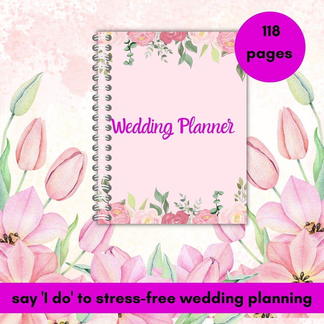 Wedding Planner Printable Bridal Planner - Etsy