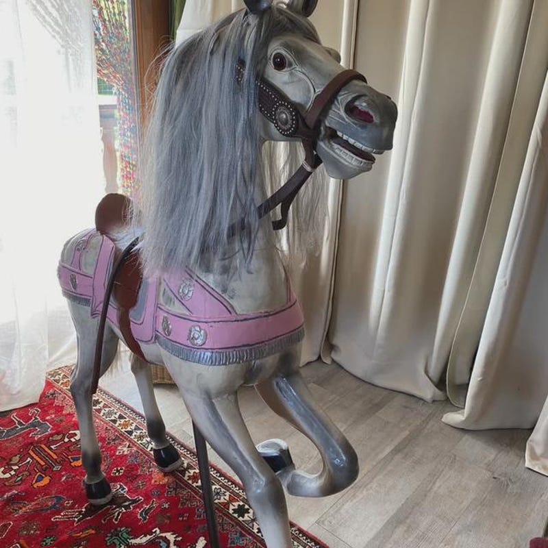 Rocking Horse Mane and Tail Replacement - Etsy