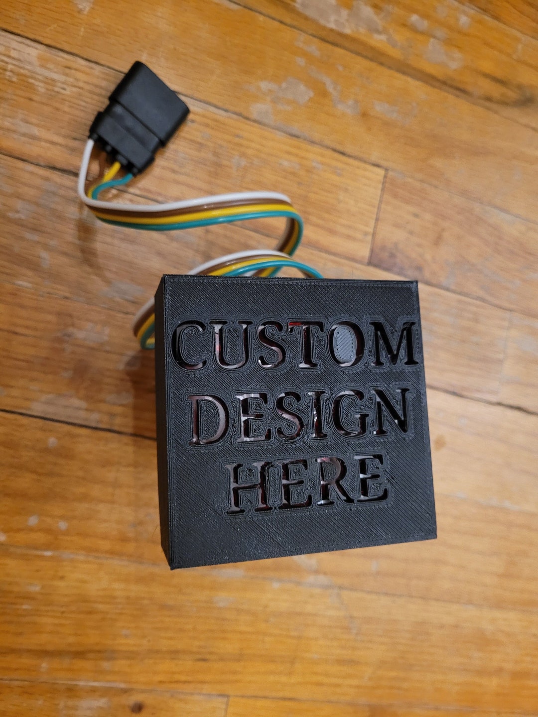 Custom LED 2" Hitch Cover: Personalized Truck Light - Etsy
