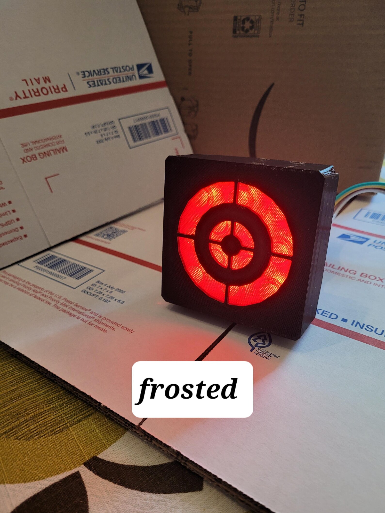 Target/crosshairs Hitch Cover Light, Trailer Light, Truck Hitch Cover ...