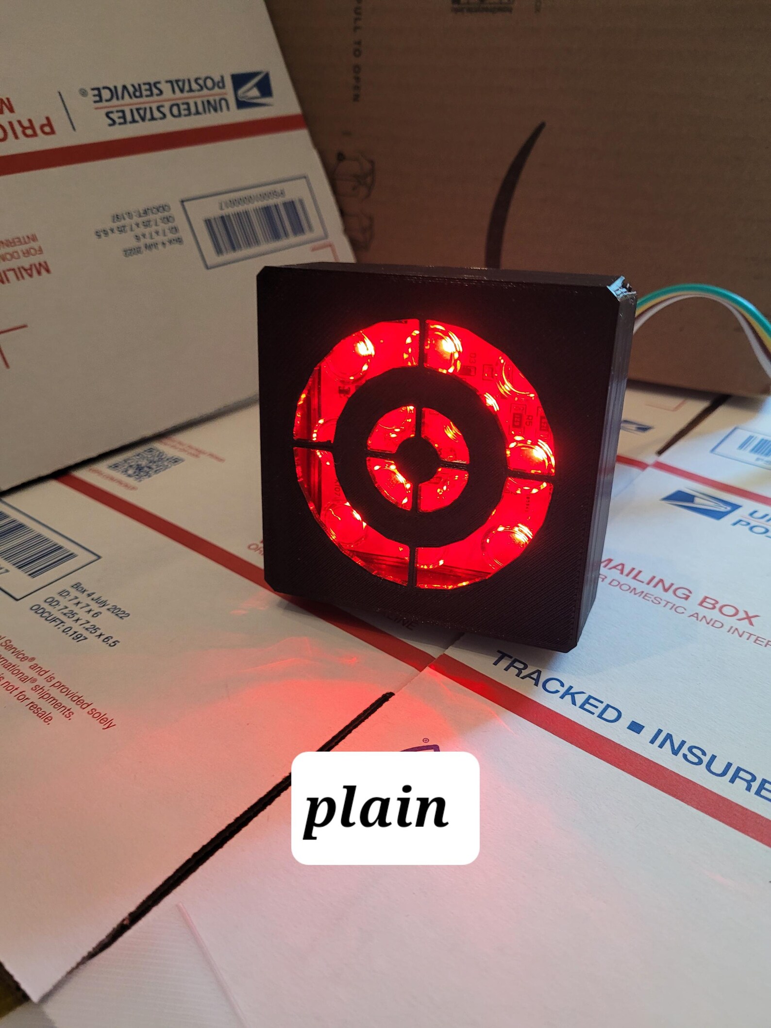 Target/crosshairs Hitch Cover Light, Trailer Light, Truck Hitch Cover ...