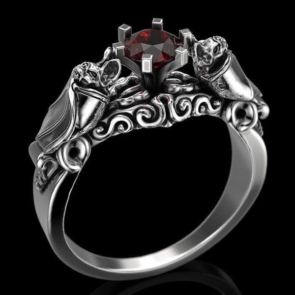 Goth Ring - Etsy