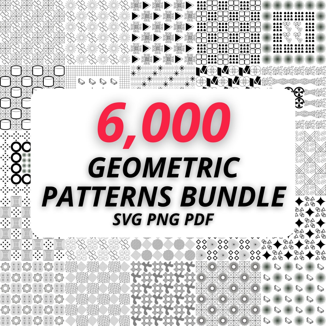 6000 Patterns Background SVG Bundle Seamless Svg Cut Files - Etsy