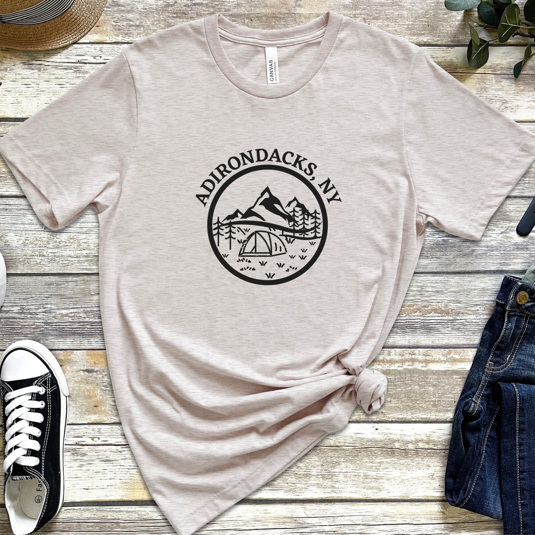 Adirondacks NY Shirt, Upstate New York, New York Shirt, Mountains Shirt ...