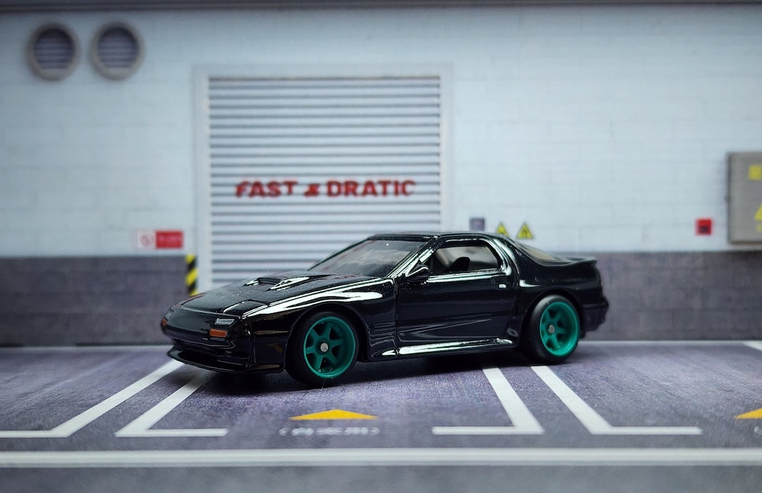 Custom Hot Wheels - 1989 Mazda FC RX-7 - Etsy