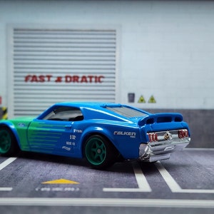 Custom Hot Wheels - 1969 Ford Mustang Boss 302 - Etsy