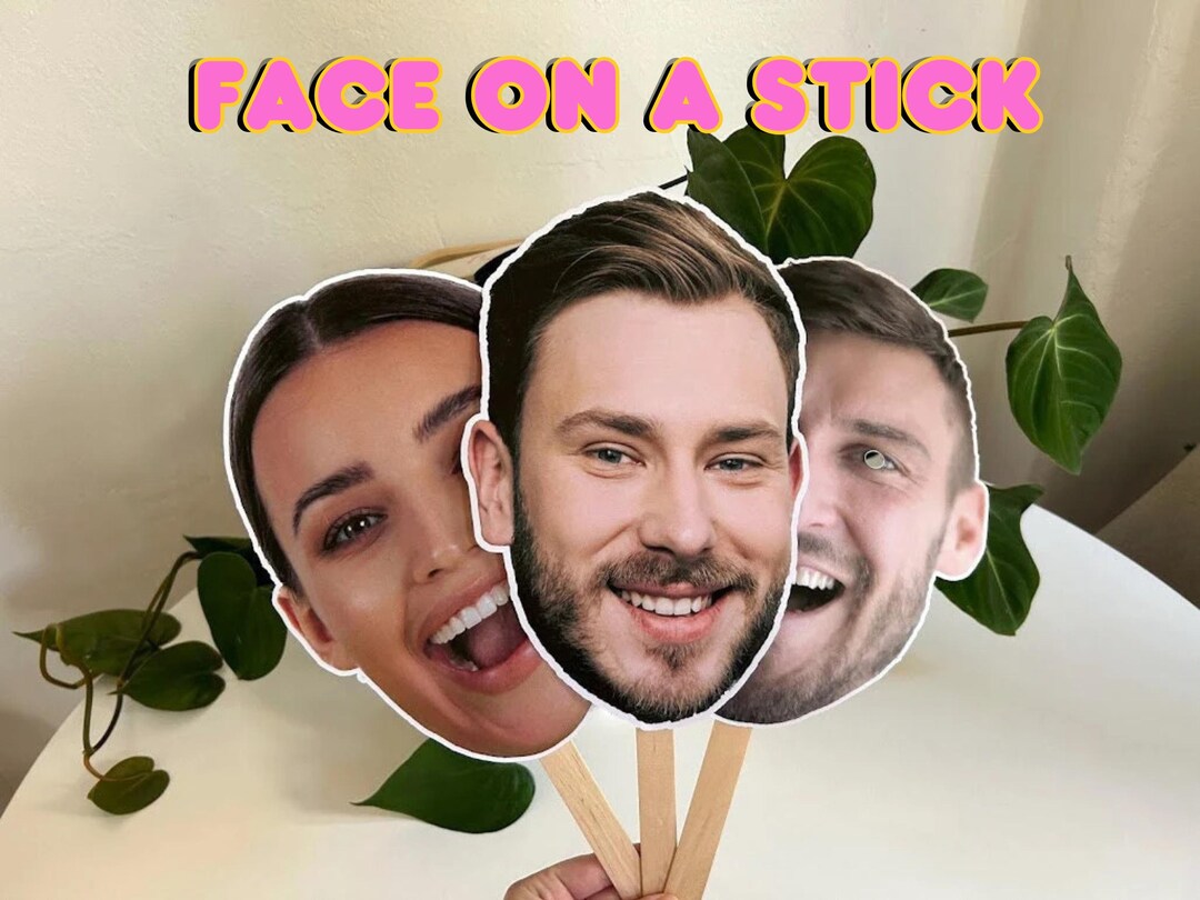 Face on a Stick, Face Cutouts, Big Head Cutouts, Head on a Stick, Hens ...