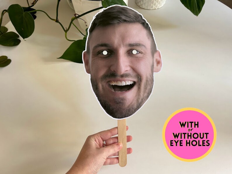 Face on a Stick Face Cutouts Big Head Cutouts Head on a - Etsy