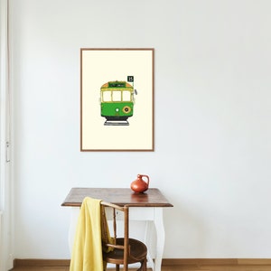 Melbourne Tram Print, Melbourne Tram Art, Melbourne Wall Art, Melbourne ...