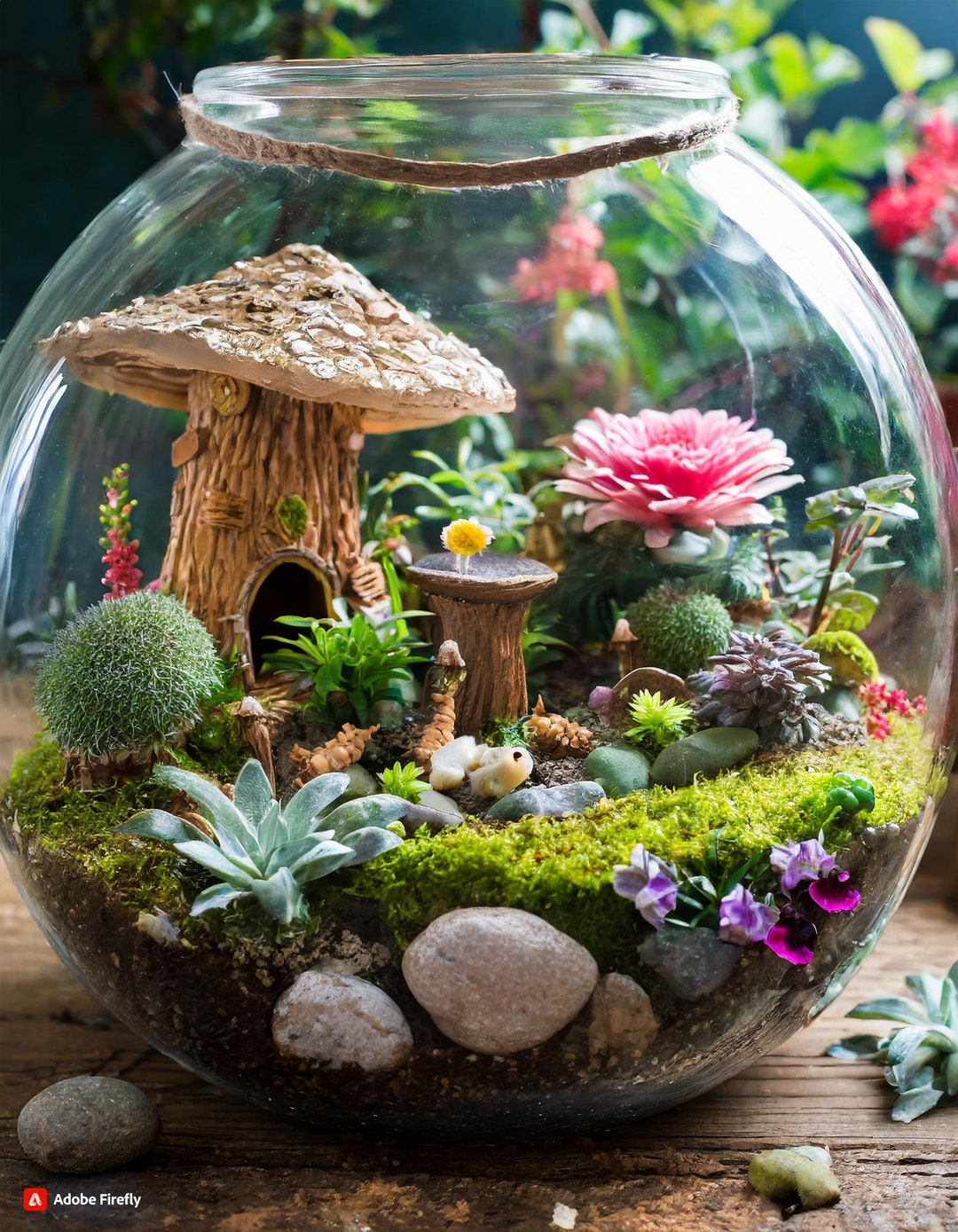 Enchanted Fairy Garden Terrarium Kit - Etsy
