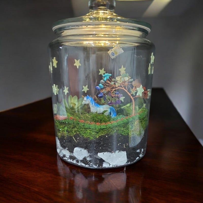 Terrarium Lamp - Etsy