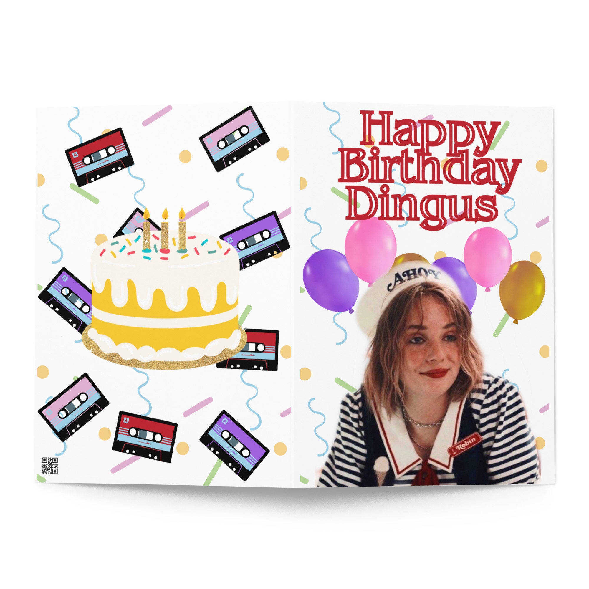 Maya Hawke Robin Happy Birthday Dingus Card - Etsy