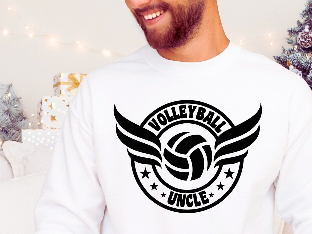 Angel Winged Volleyball Uncle Svg Png Volleyball Uncle Shirt - Etsy