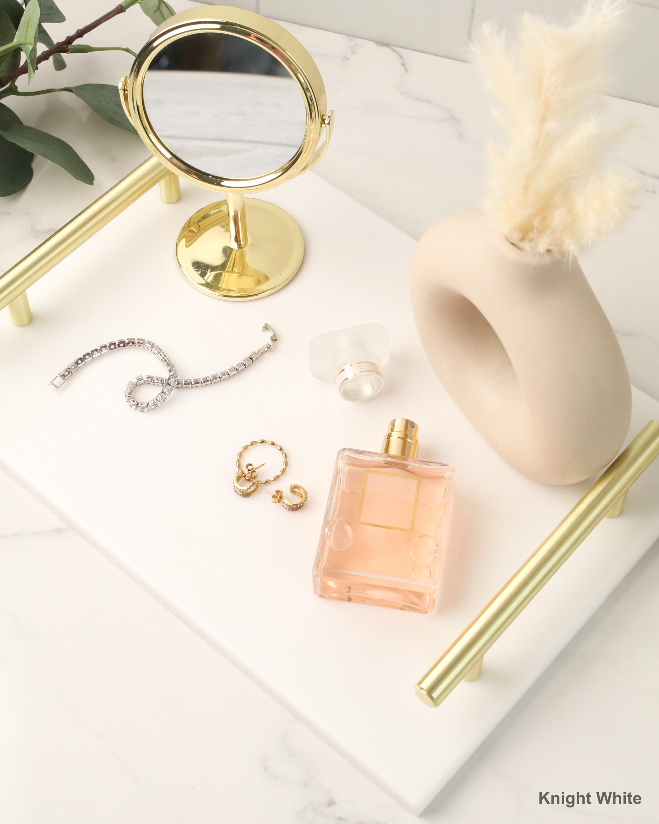 Luxury Decorative Tray With Handles | Display Tray | Vanity Tray ...