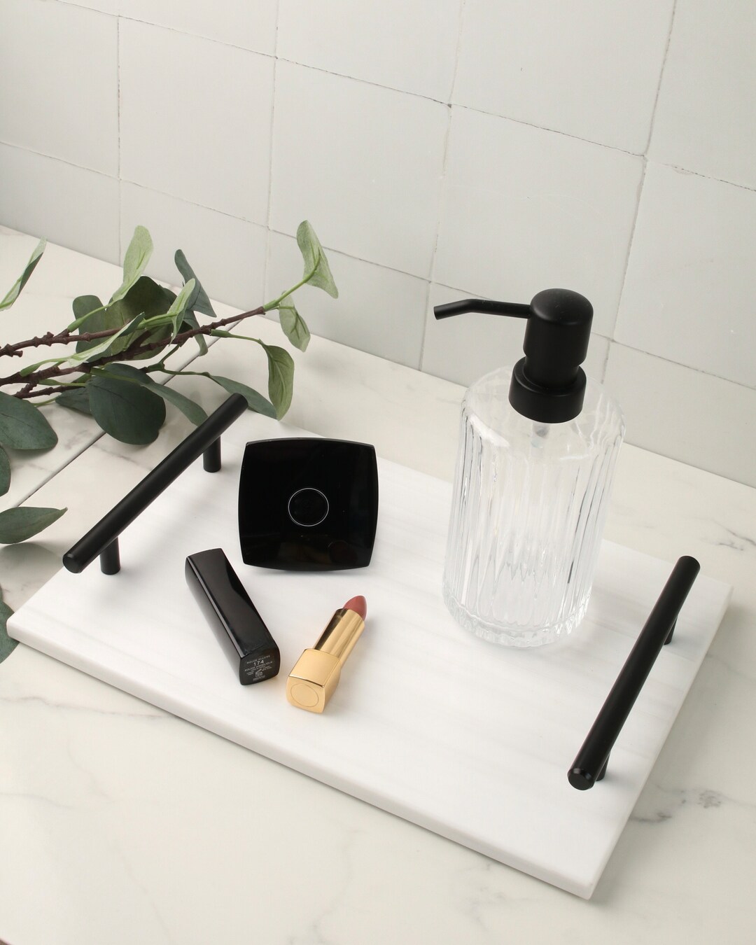 Luxury Decorative Tray With Handles | Display Tray | Vanity Tray ...