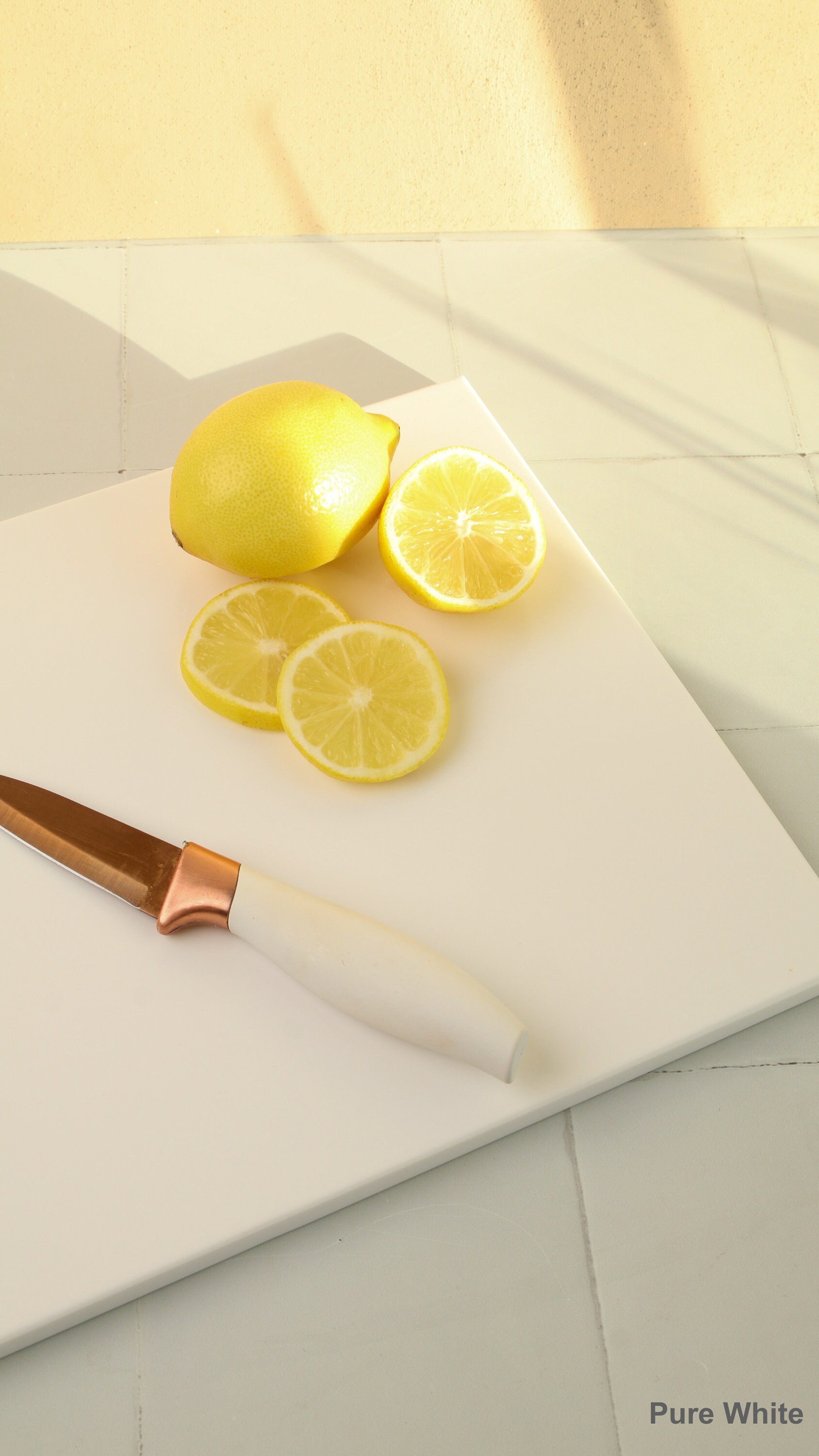 Luxury White Large Chopping Board | Serving Tray | Rectangle | 7 ...