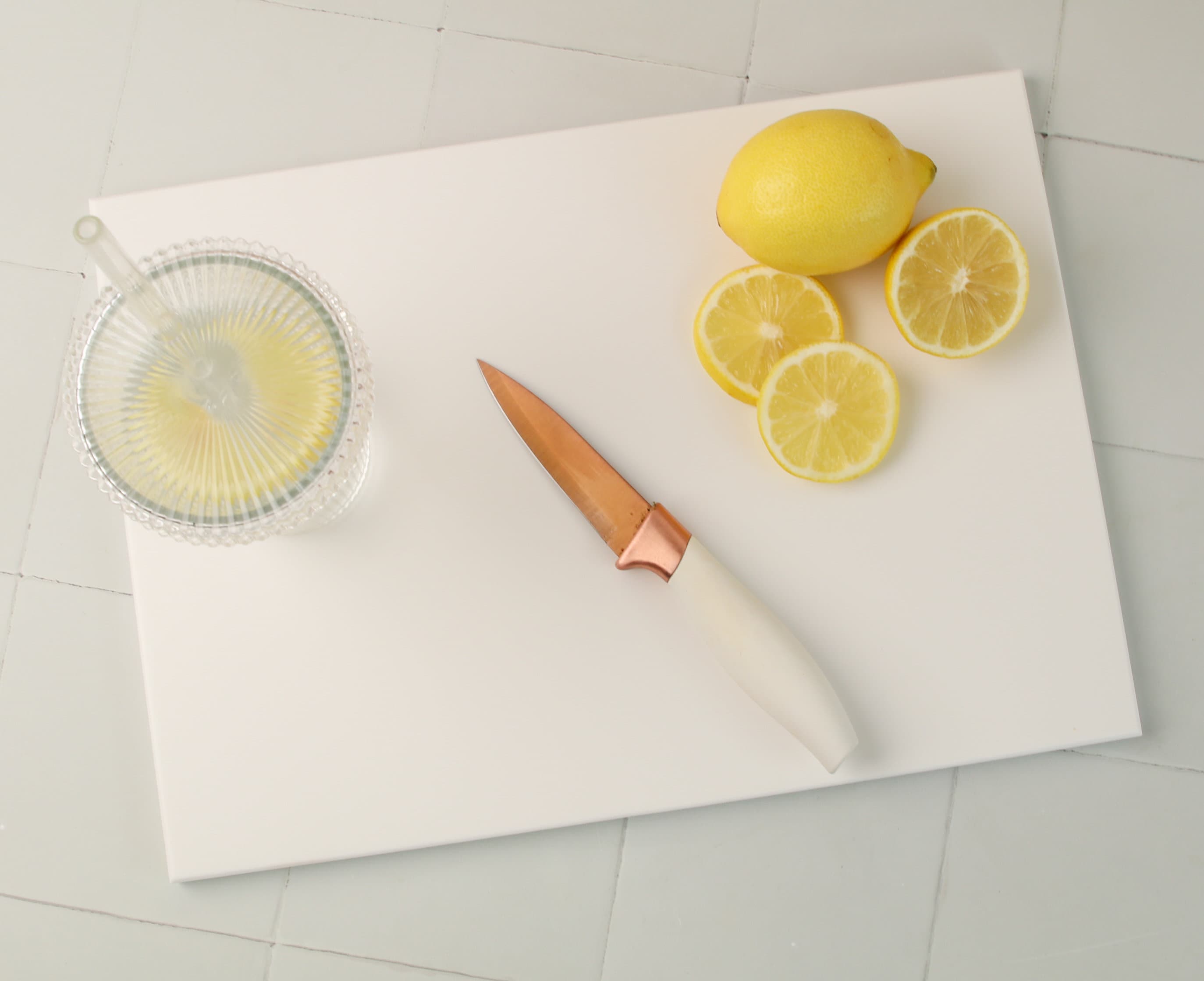 Luxury White Large Chopping Board | Serving Tray | Rectangle | 7 ...