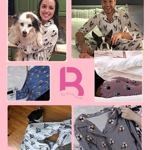 Custom Pyjamas Dress Nightdress Custom Pet Pyjamas Using Pet Photo ...