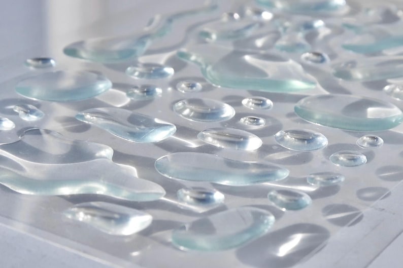 ALLTAGLICH Water Drop Sticker - Clear - Etsy