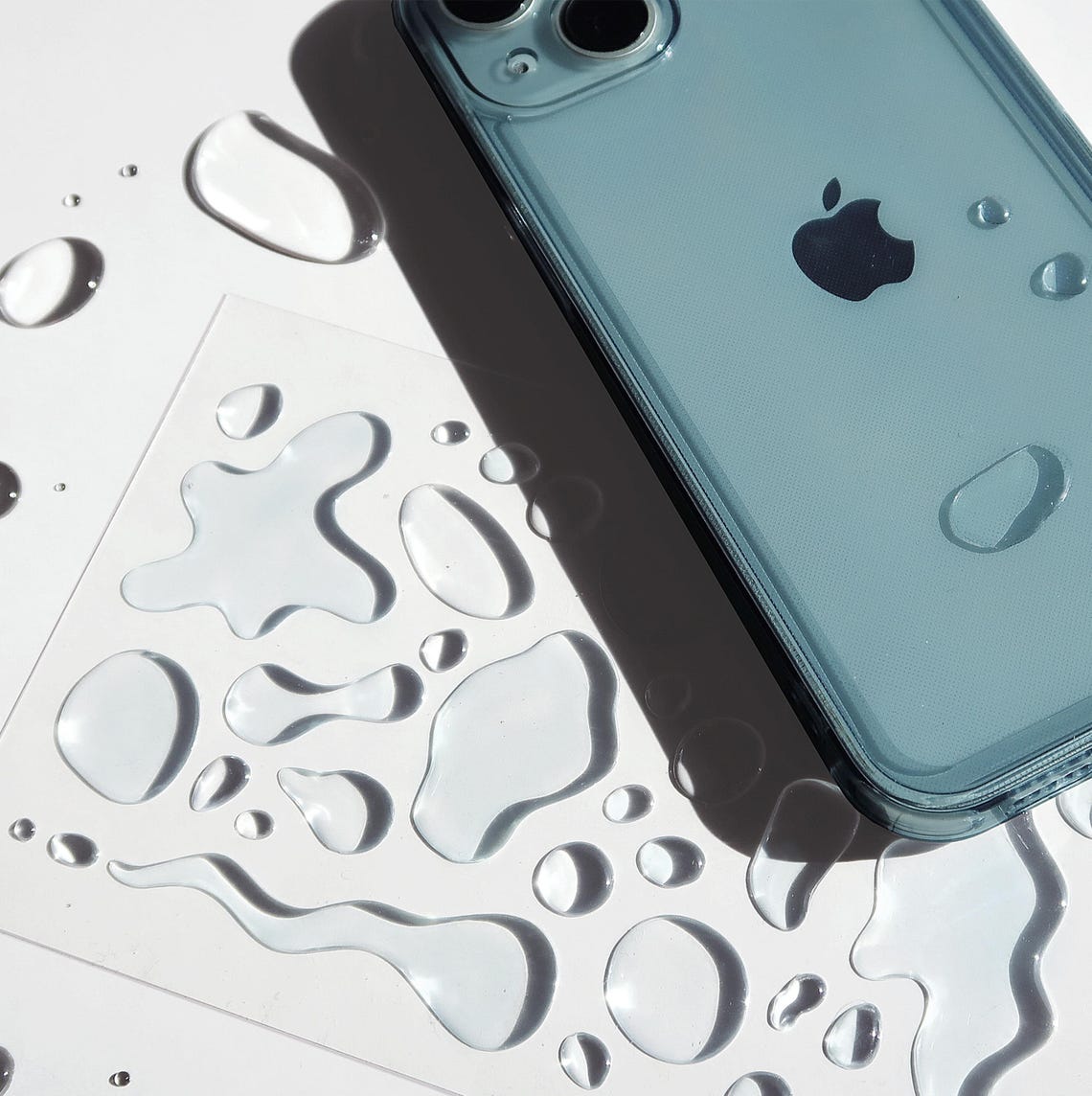 ALLTAGLICH Water Drop Sticker - Clear - Etsy