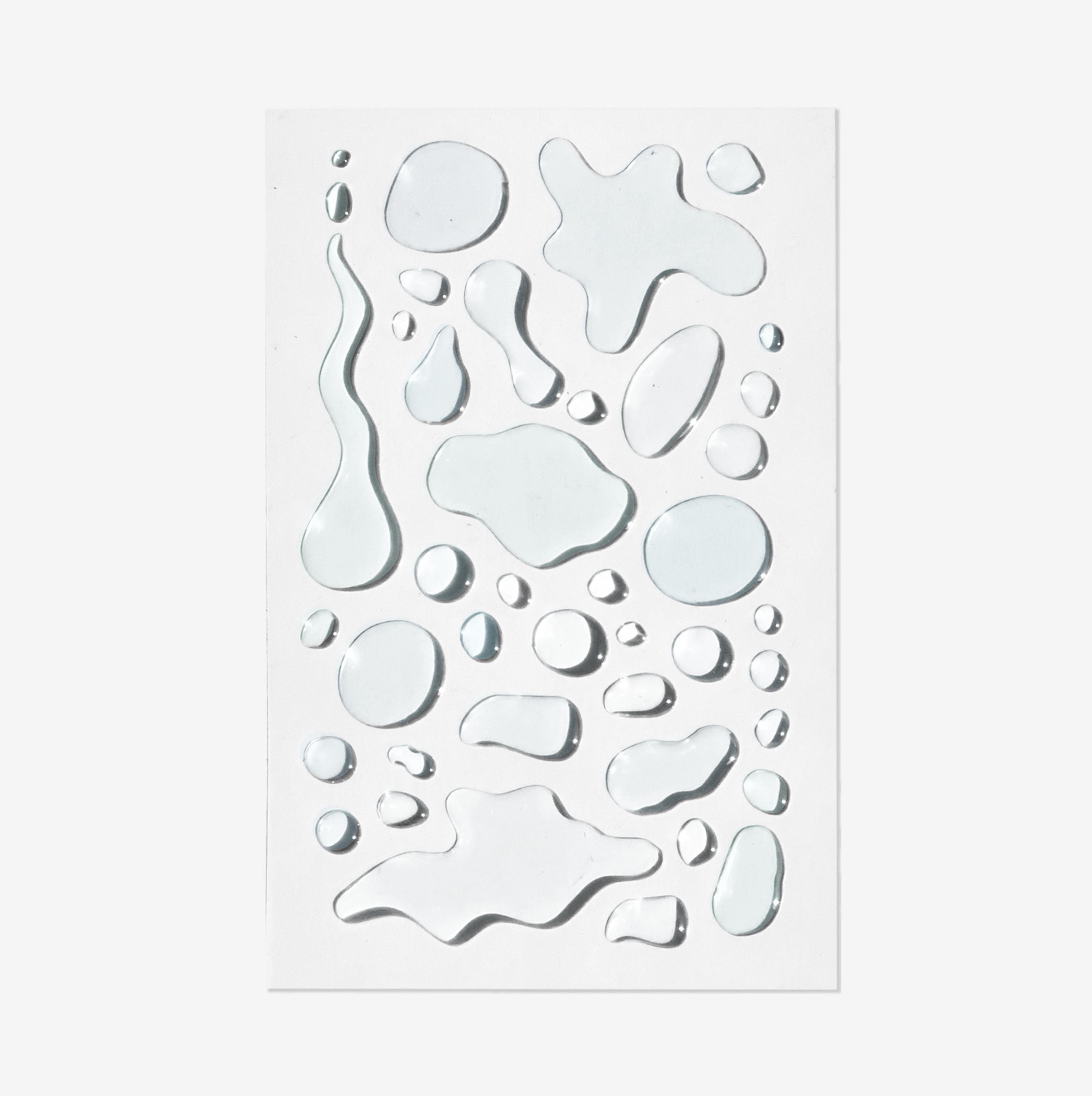 ALLTAGLICH Water Drop Sticker - Clear - Etsy