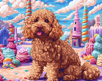 Custom Pixel Art Pet Portrait - Etsy