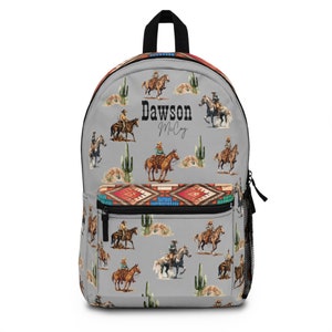 Personalized Western Backpack, Western Backpack, School Backpack ...