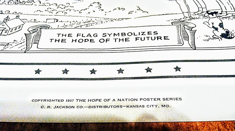 1937 the Hope of A Nation Poster Series Posters & Graphics Collection ...