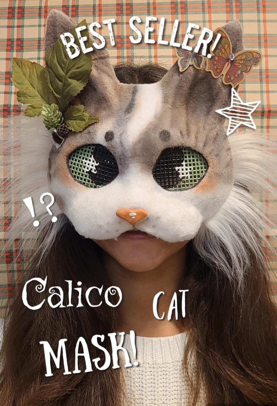 Feline Therian Masks - We Make It When You Order! - Etsy Norway