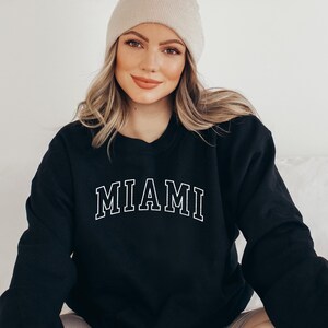 MIAMI Sweatshirt, Miami Shirt, Florida Gift, Miami Florida Sweater ...