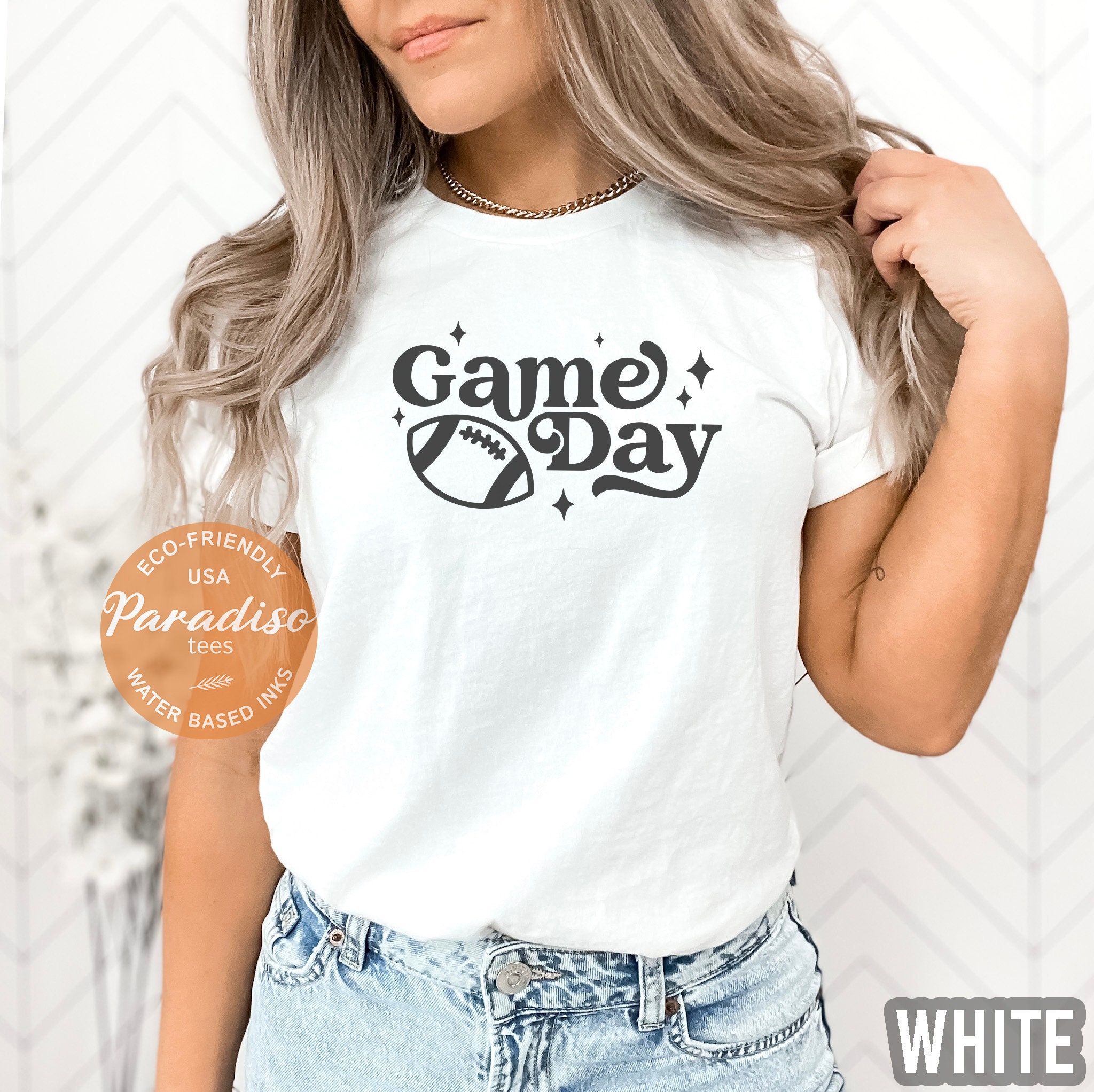 Football Season Top, Friday Game Day Shirt, Unisex Football Game Tshirt ...