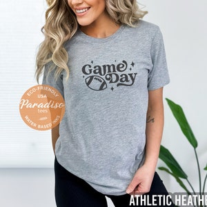 Football Season Top, Friday Game Day Shirt, Unisex Football Game Tshirt ...