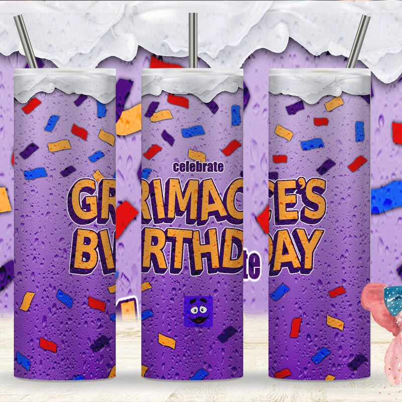 Grimace Tumbler - Etsy