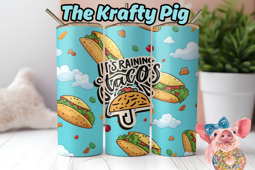 Limited Edition "its RAINING Taco's" Song Digital Sublimation Design ...