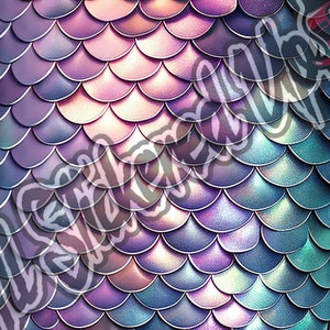 Metallic Dragon Scales Skin Mythical Gothic Digital Papers ...