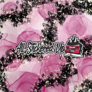 Luxury Pink & Black Glitter Digital Paper Scrapbook Paper, Digital ...