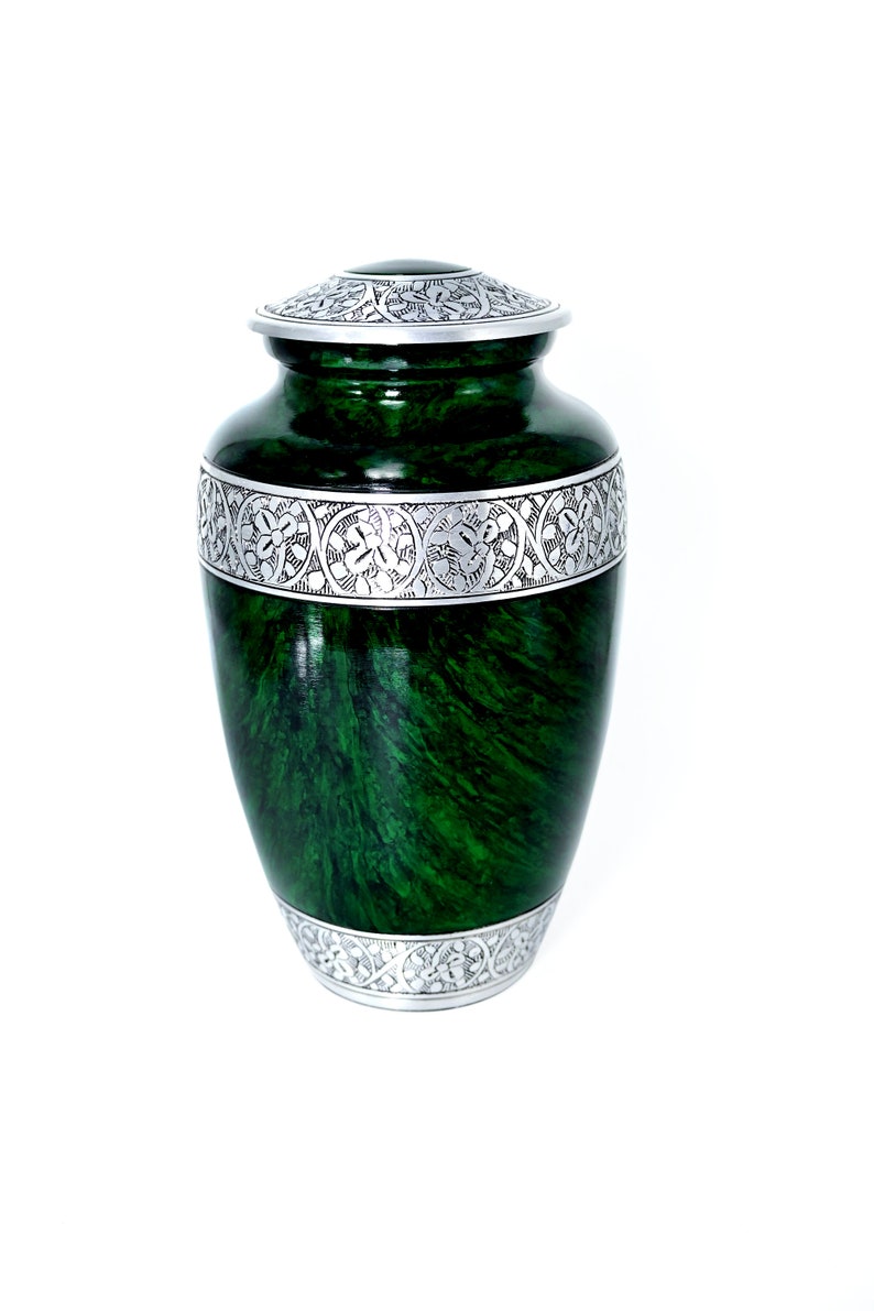 Urn for Precious Ashes, Memorial Cremation Jar Container for Funeral ...