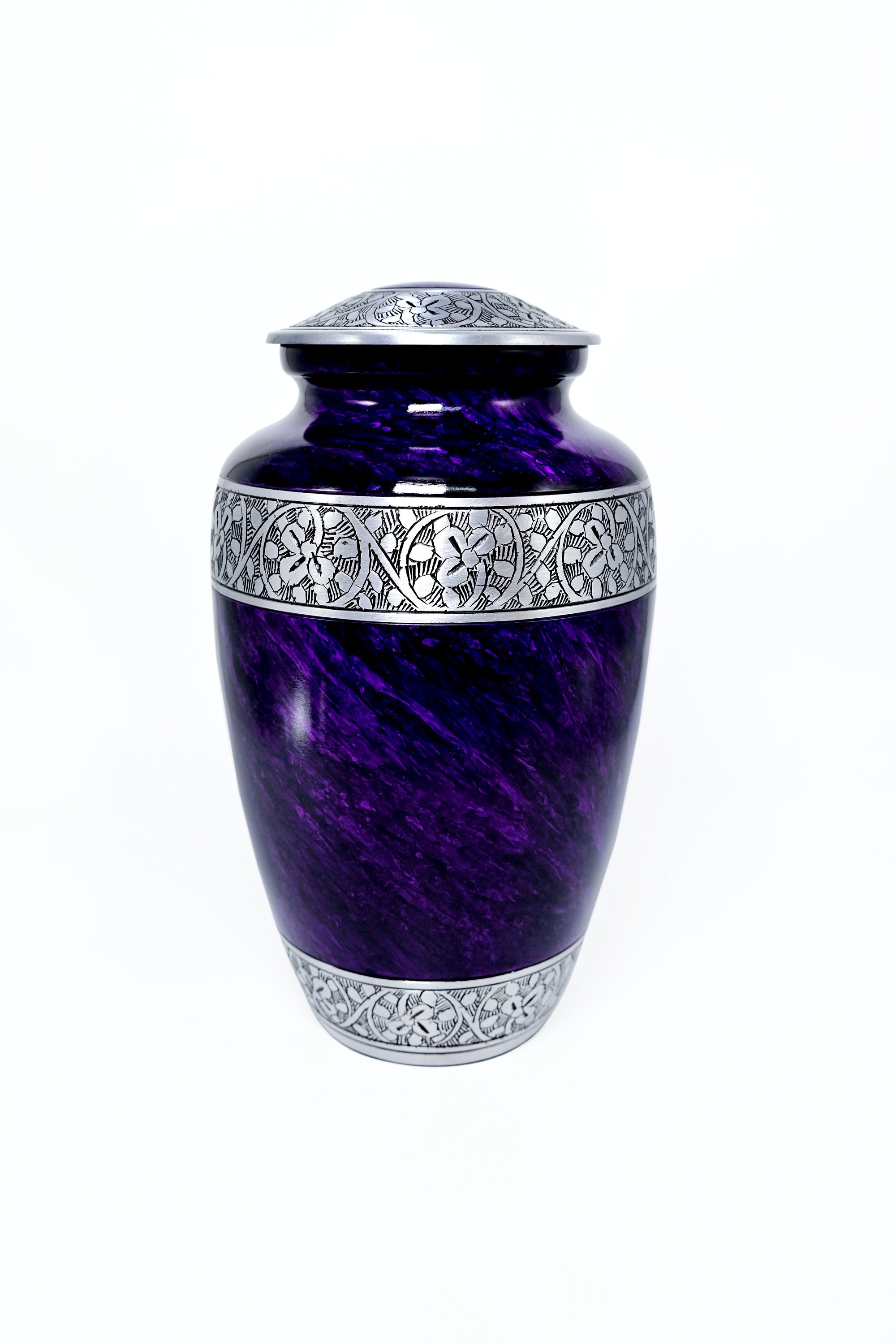 Urn for Precious Ashes, Memorial Cremation Jar Container for Funeral ...