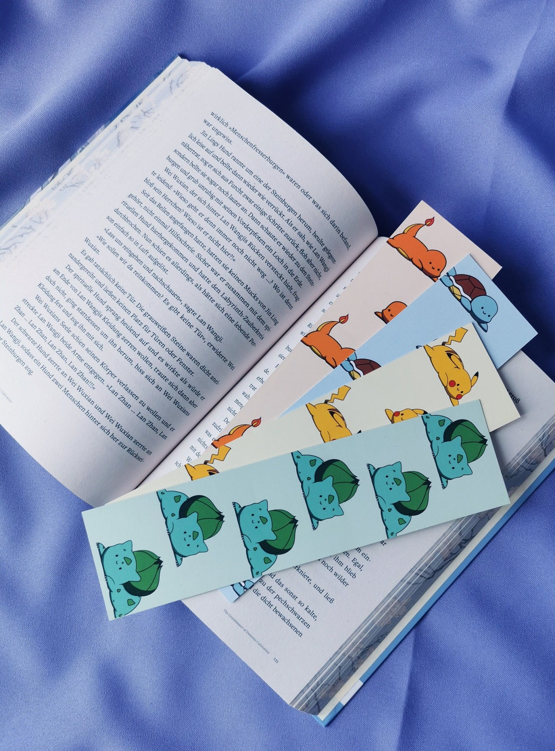 Cute Pokemon Bookmarks - Anime Reading Merch - Etsy