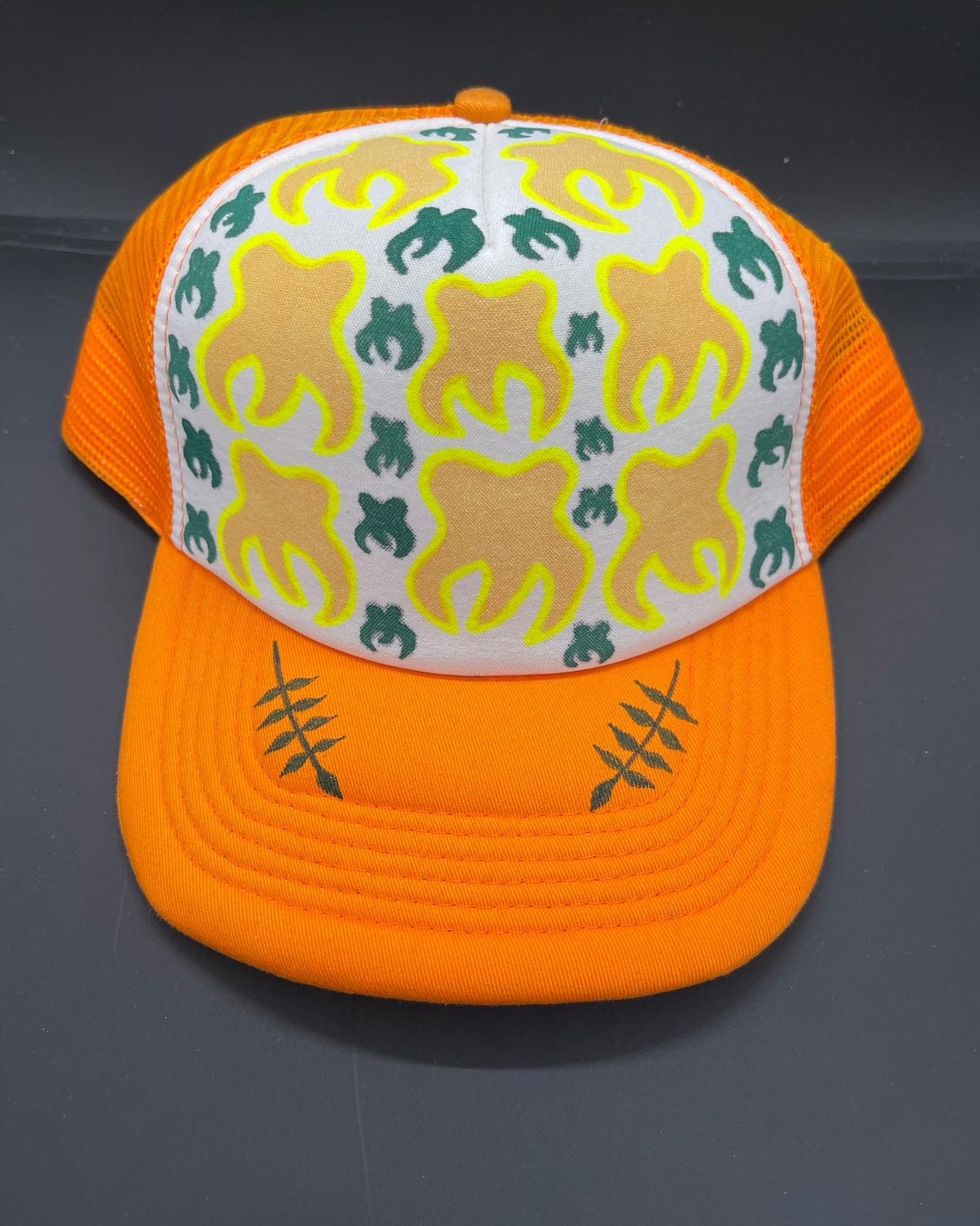 One off Hand Painted Caps All Individual and One of One - Etsy