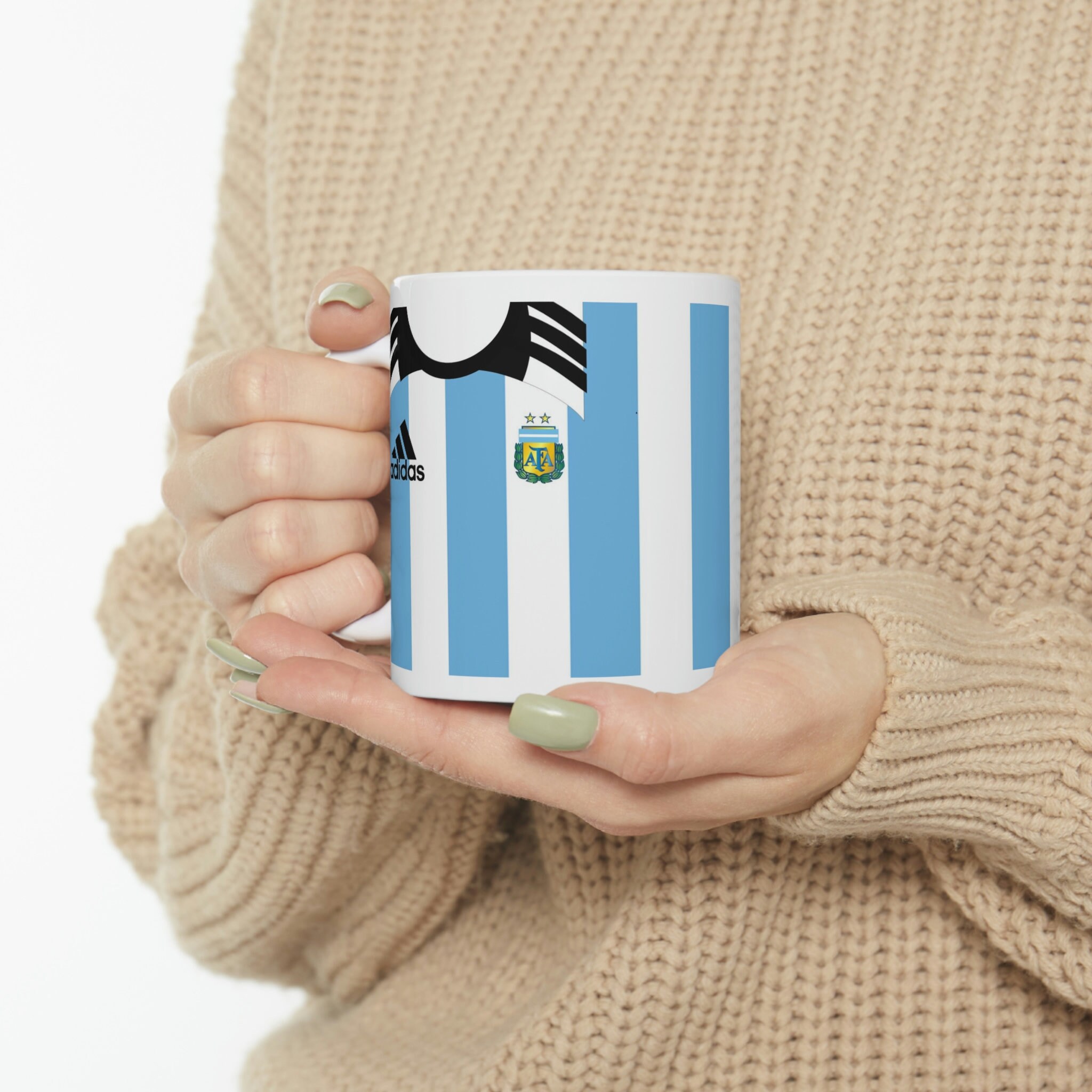 Ceramic Mug , Lionel Messi, Footballer, Captain Of The Argentina ...