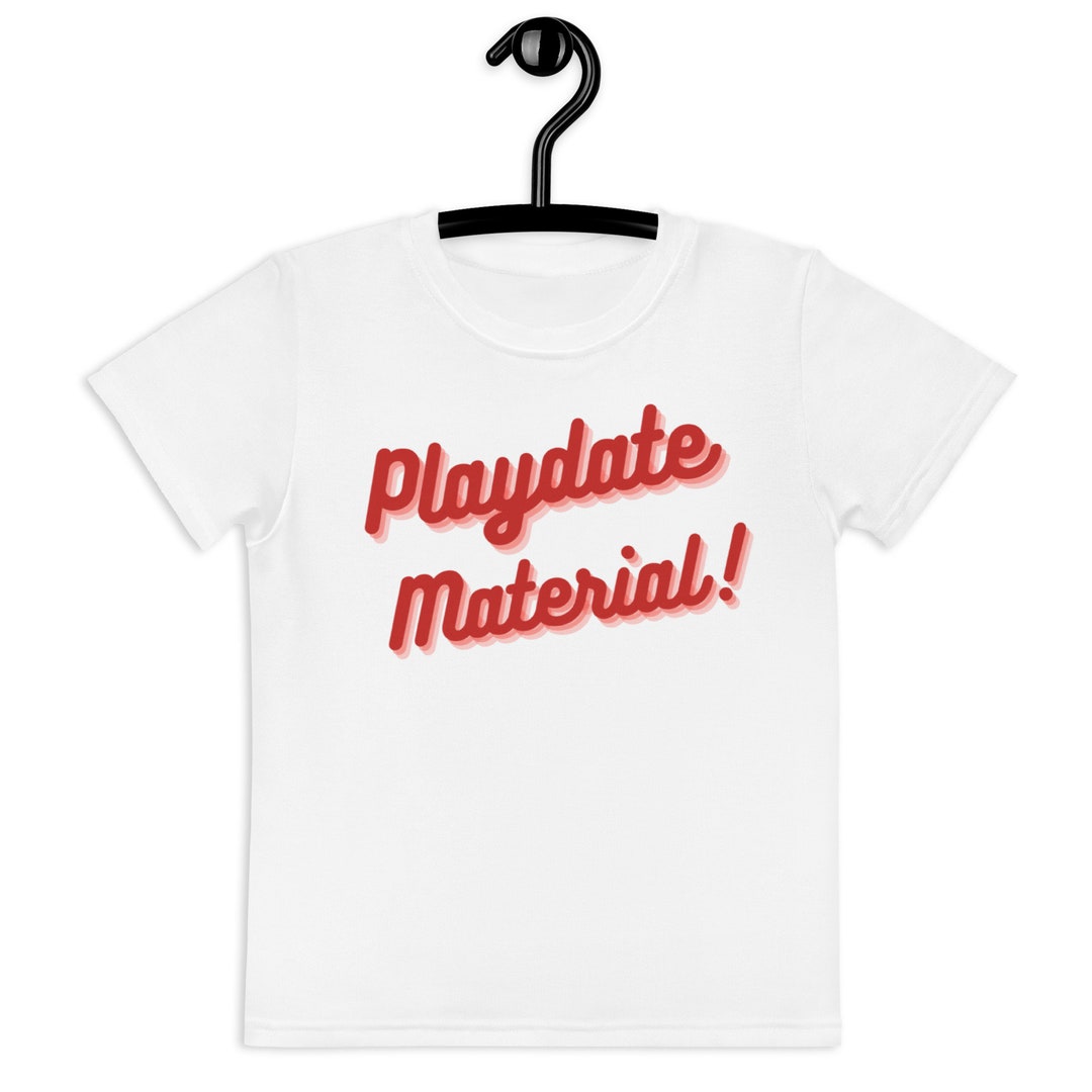 Toddler Valentine's Day Playdate Material Short Sleeve Tee - Etsy
