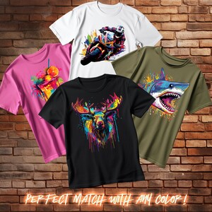 130+ Paint Drip T-shirt Design, Sublimation Designs for Shirts, Shirt ...