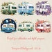 100 Retro Campervan Png Bundle Camper Van Clipart Bundle Vintage Camper ...