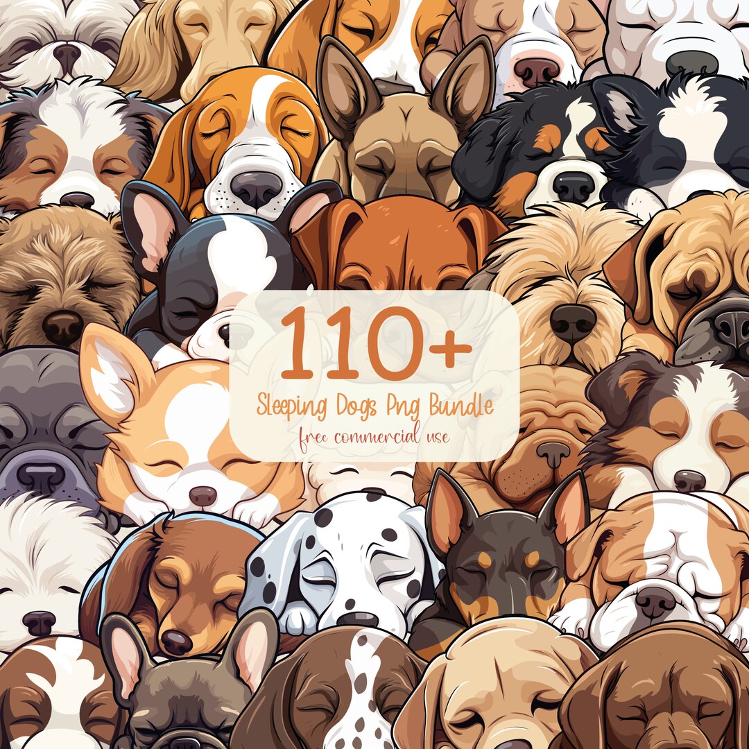 100+ Sleeping Puppy Png Bundle, Puppy Png Bundle, Puppies Clipart ...