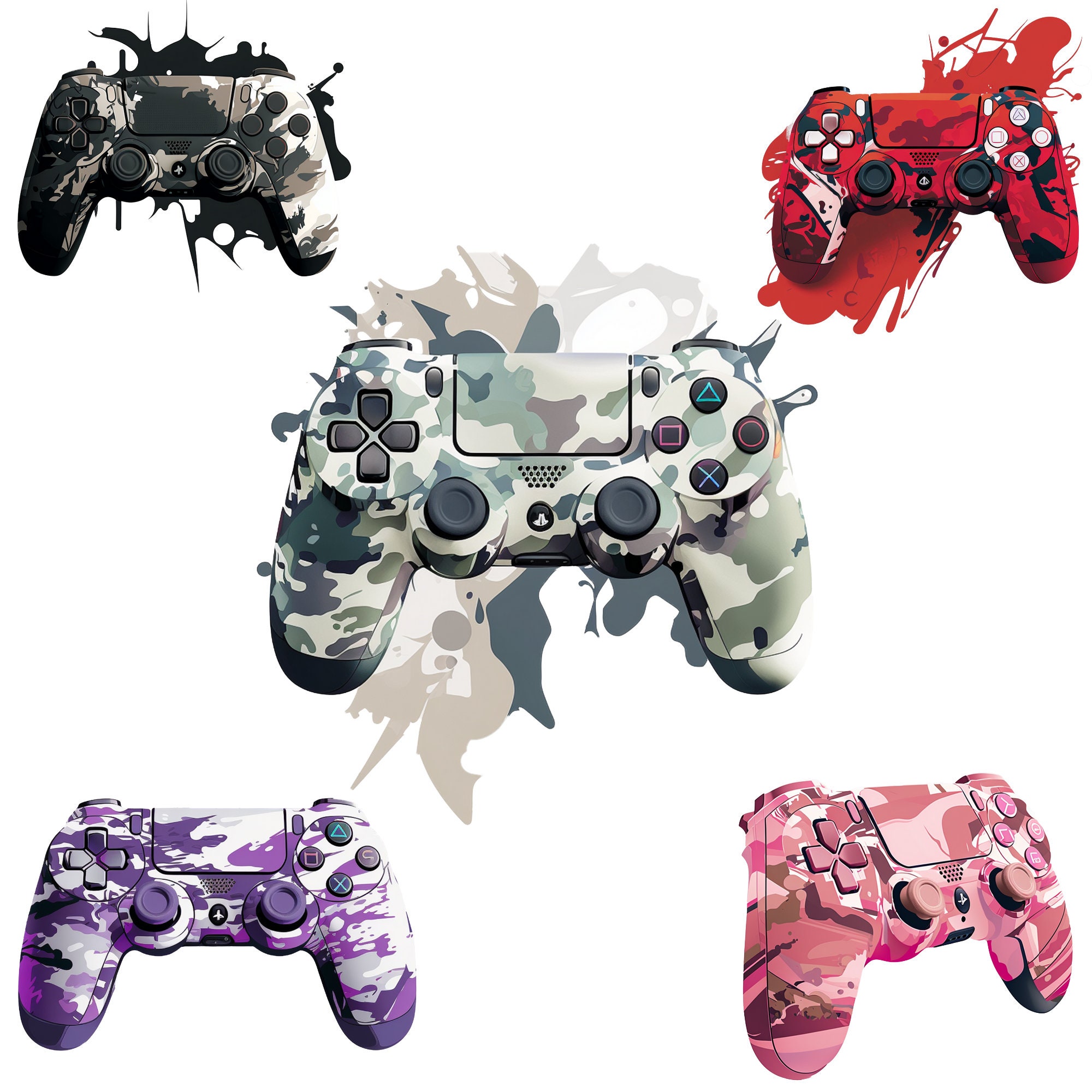 Video Game Png Bundle for Sublimation Game Controller Png for - Etsy