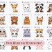 100 Chibi Wild Animals Png Bundle Baby Animals Clipart Set - Etsy