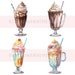 Milkshake Clipart Set, Milkshake Clipart Bundle, Milkshake Png Bundle ...