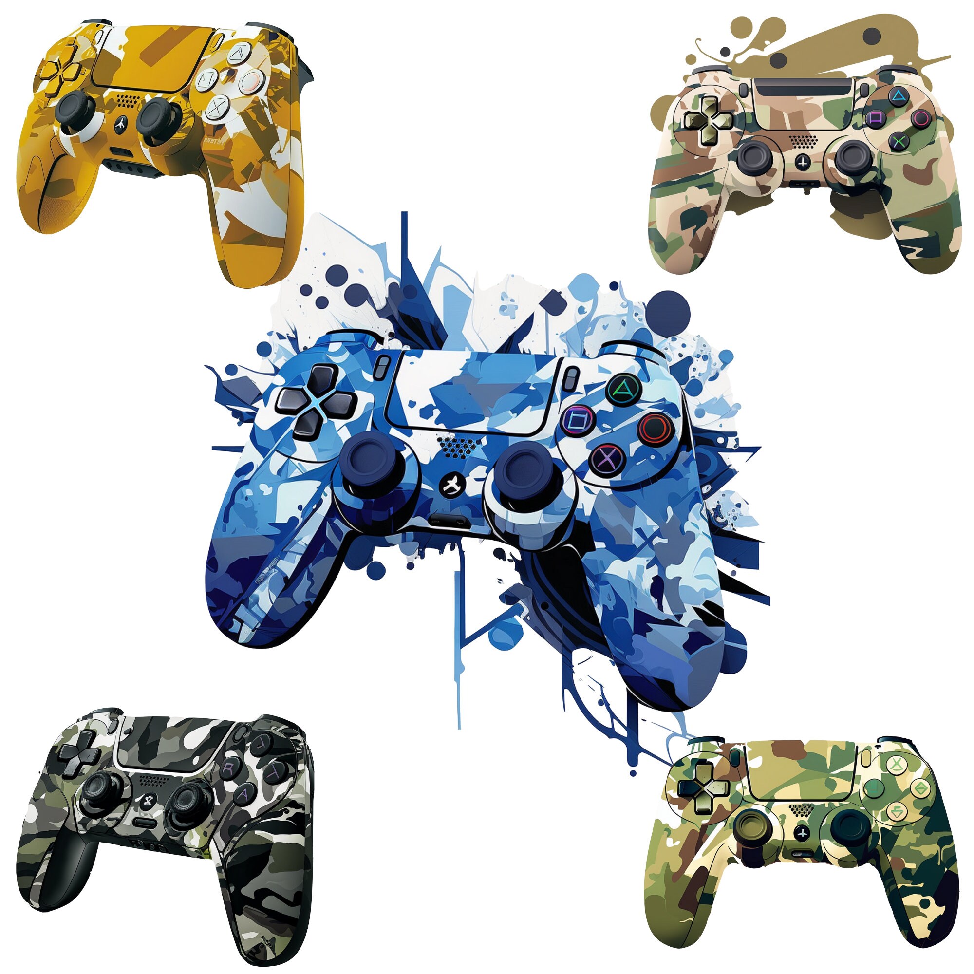 Video Game Png Bundle for Sublimation Game Controller Png for - Etsy