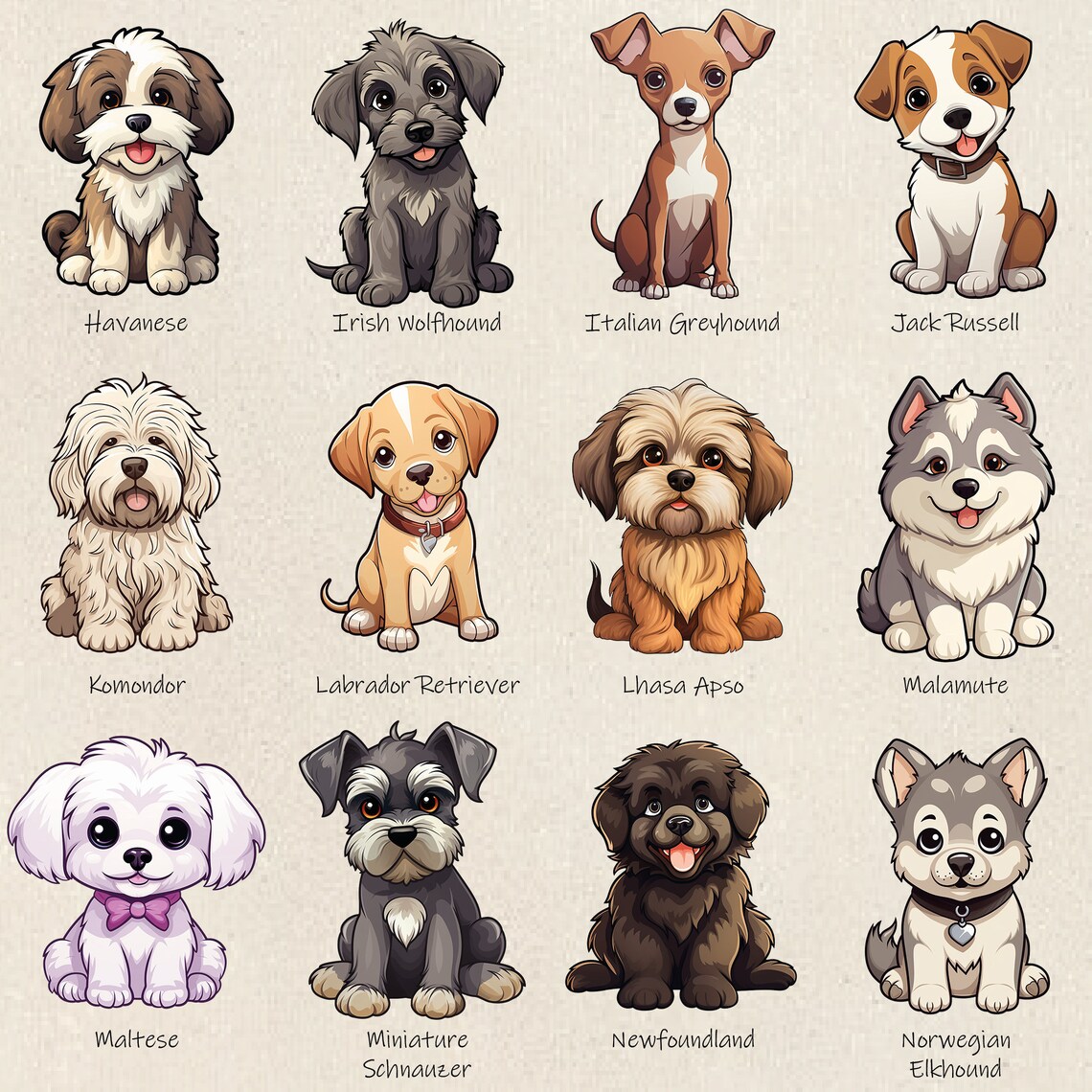 100 Puppy Clipart Bundle, Puppy Png Bundle, Puppies Clipart Bundle, Dog ...